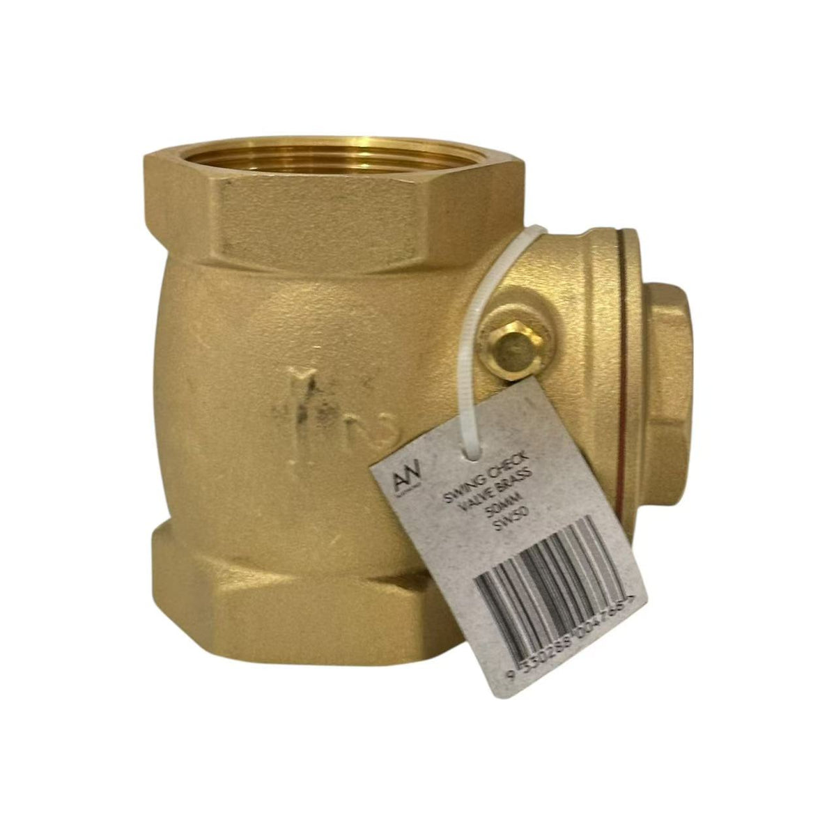AW 50mm SW50 Brass Swing Non Return One Way Check Valve – All Plumbing ...