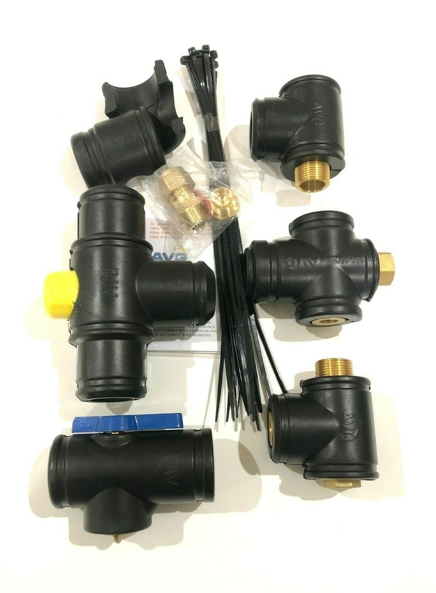 AVG QIK15R Quickie Kits Raised Quick Installation Kits – All Plumbing ...