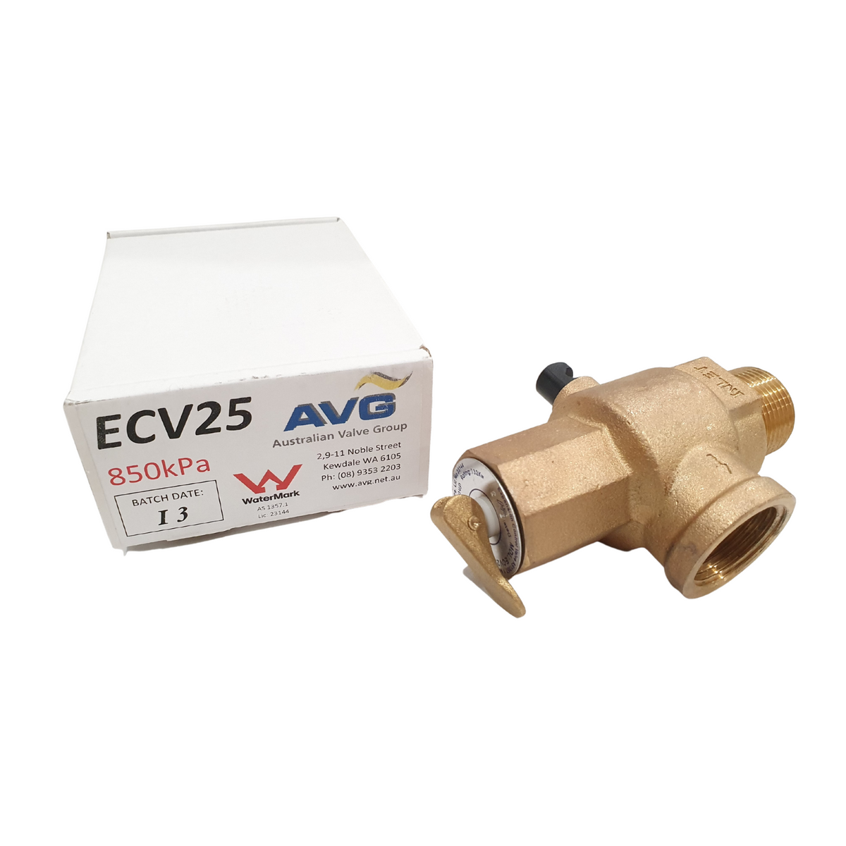 AVG ECV25/850 25mm 850kPa Commercial ECV Expansion Control Valve – All ...