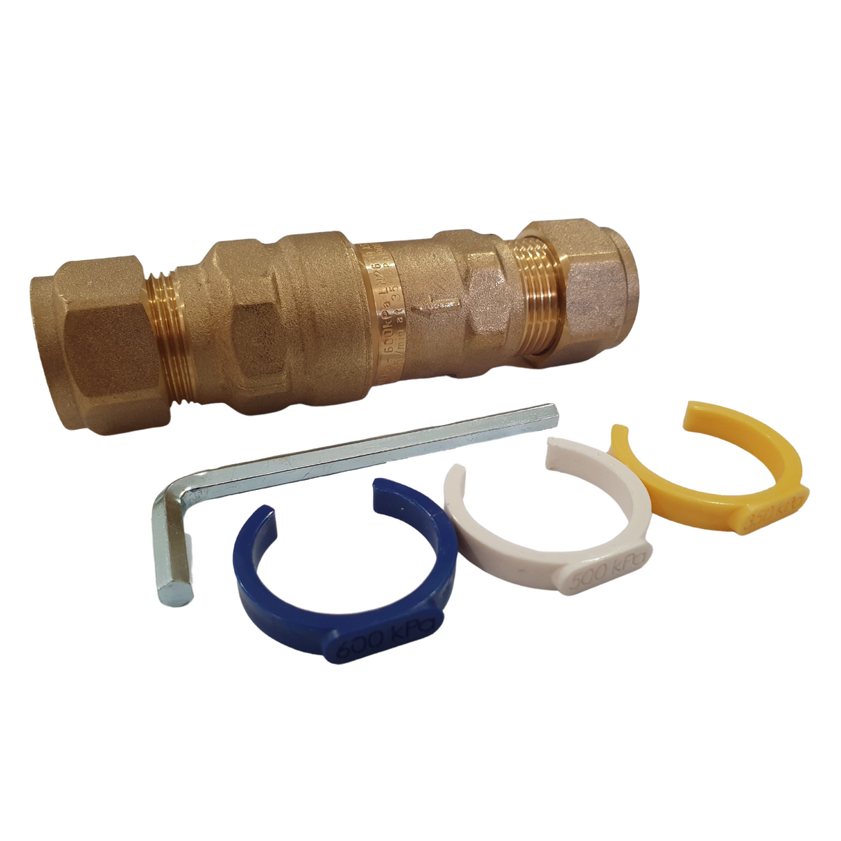 AVG PLV20C-Triset 350, 500, 600kPa Pressure Limiting Valve 20mm 3/4" C ...