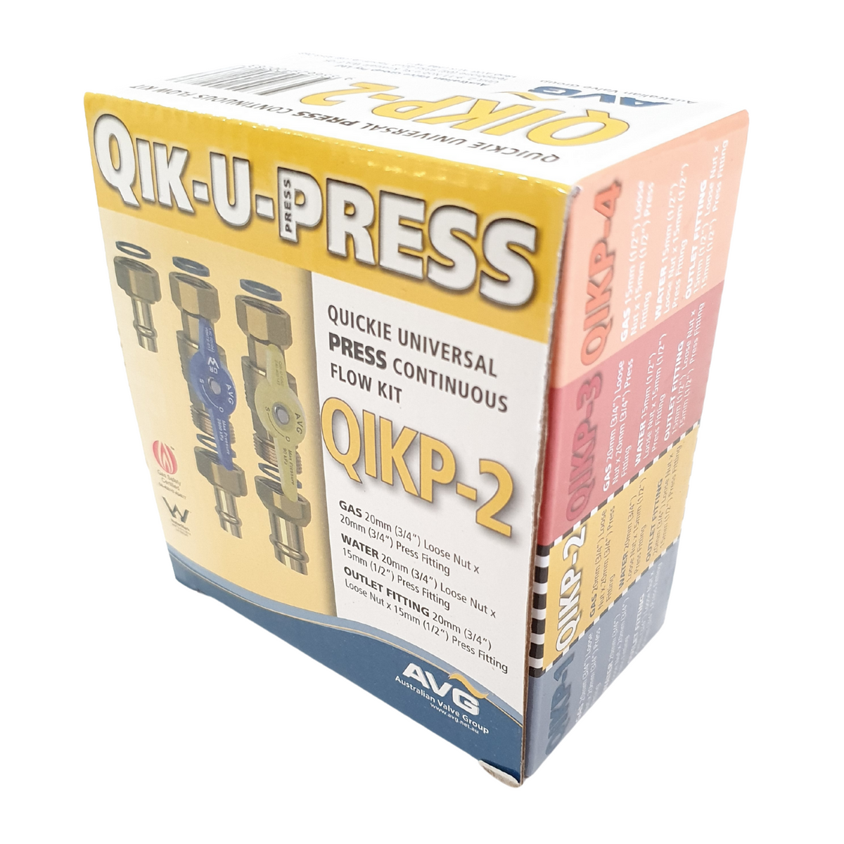 AVG QIKP-2 Quickie Universal Press Continuous Flow Kit for Instantaneo ...
